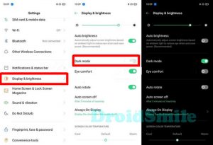 Cara Mengaktifkan Dark Mode Oppo dan Realme [ColorOS] - DroidSmile