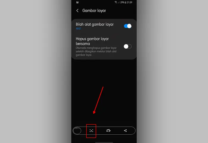 Cara Screenshot Panjang Samsung A03s - DroidSmile