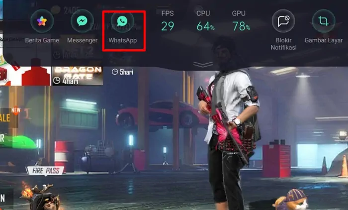 2 Cara Main Game Sambil Whatsapp di Hp Oppo - DroidSmile